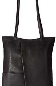 Derek Alexander Ns Shopper Bag with 2 Front Pockets, Black, One Size