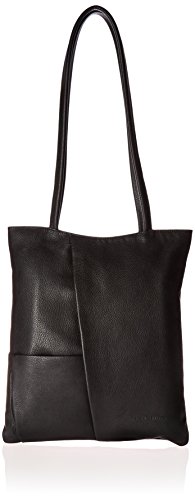 Derek Alexander Ns Shopper Bag with 2 Front Pockets, Black, One Size