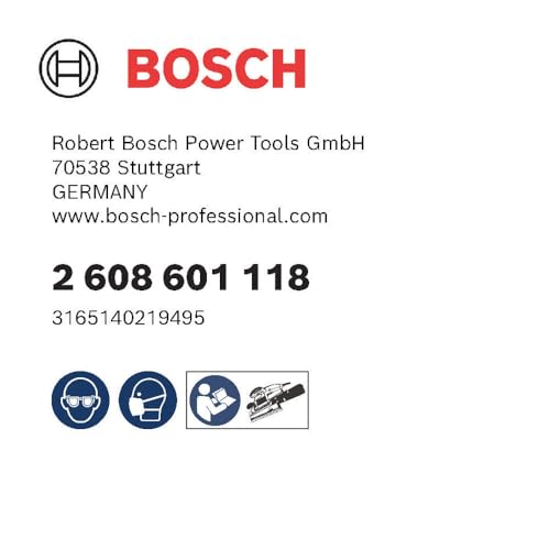 Bosch Professional 2608601118 Sanding pad Soft, 125 mm, Grey, White