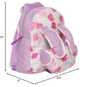 Manhattan Toy Baby Stella Baby Doll Carrier and Backpack Baby Doll Accessory for 12" and 15" Soft Dolls