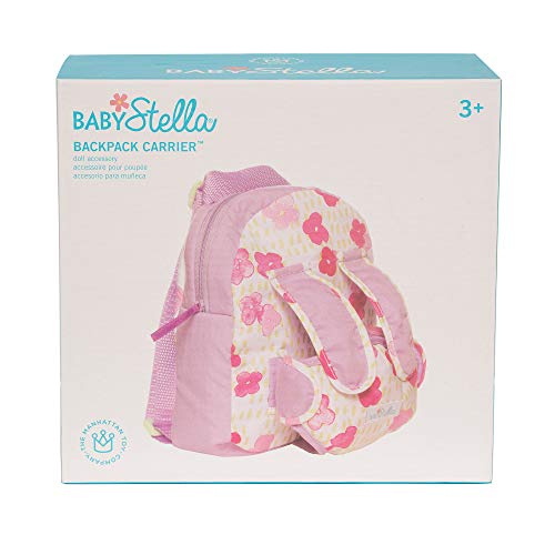 Manhattan Toy Baby Stella Baby Doll Carrier and Backpack Baby Doll Accessory for 12" and 15" Soft Dolls