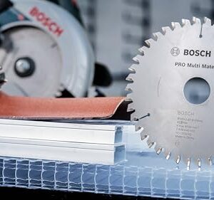 Bosch 2608640509 Multi Material Circular Saw Blade, 190mm x 2.4mm x 30mm, 54 Teeth, Silver