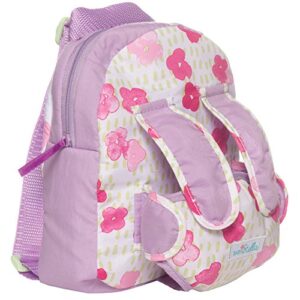 Manhattan Toy Baby Stella Baby Doll Carrier and Backpack Baby Doll Accessory for 12" and 15" Soft Dolls