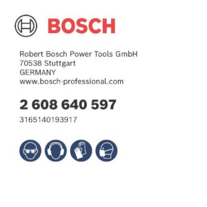 Bosch 2608640597 Circular Saw Blade"Top Precision" Opwoh 6.3inx20mm 36T