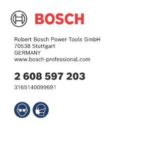 Bosch Professional Brad Point Drill Bit (for Wood, Ø 20 x 135 x 200 mm, Accessories Rotary Drills)