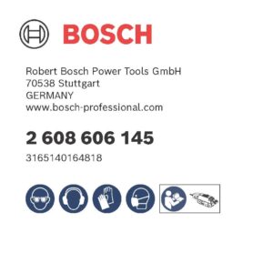 Bosch Professional 2608606145 Sanding Belts100x620 G150, Blue, Red, 150 Grit, Set of 3 Pieces