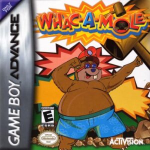 whac-a-mole - game boy advance