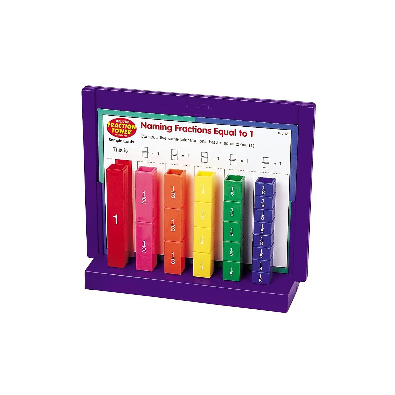 Learning Resources Deluxe Fraction Tower Set