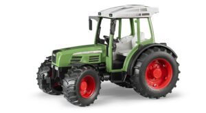 bruder fendt farmer 209s, 1:16 scale realistic working tractor for farm pretend play