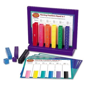 learning resources deluxe fraction tower set