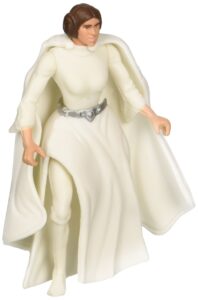 star wars power of the force red card princess leia action figure