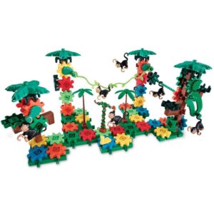 Learning Resources Gears! Gears! Gears! Movin' Monkeys Building Play Set, 103 Pieces