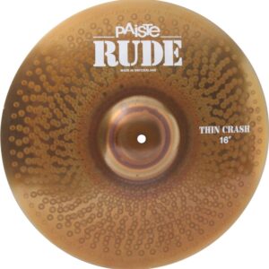 Paiste Rude Cymbal Thin Crash 16-inch