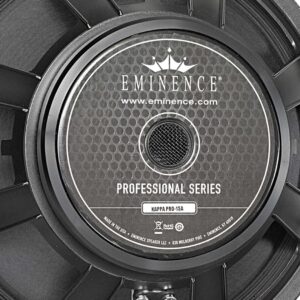 Eminence Professional Series Kappa Pro 15A 15" Pro Audio Speaker, 500 Watts at 8 Ohms