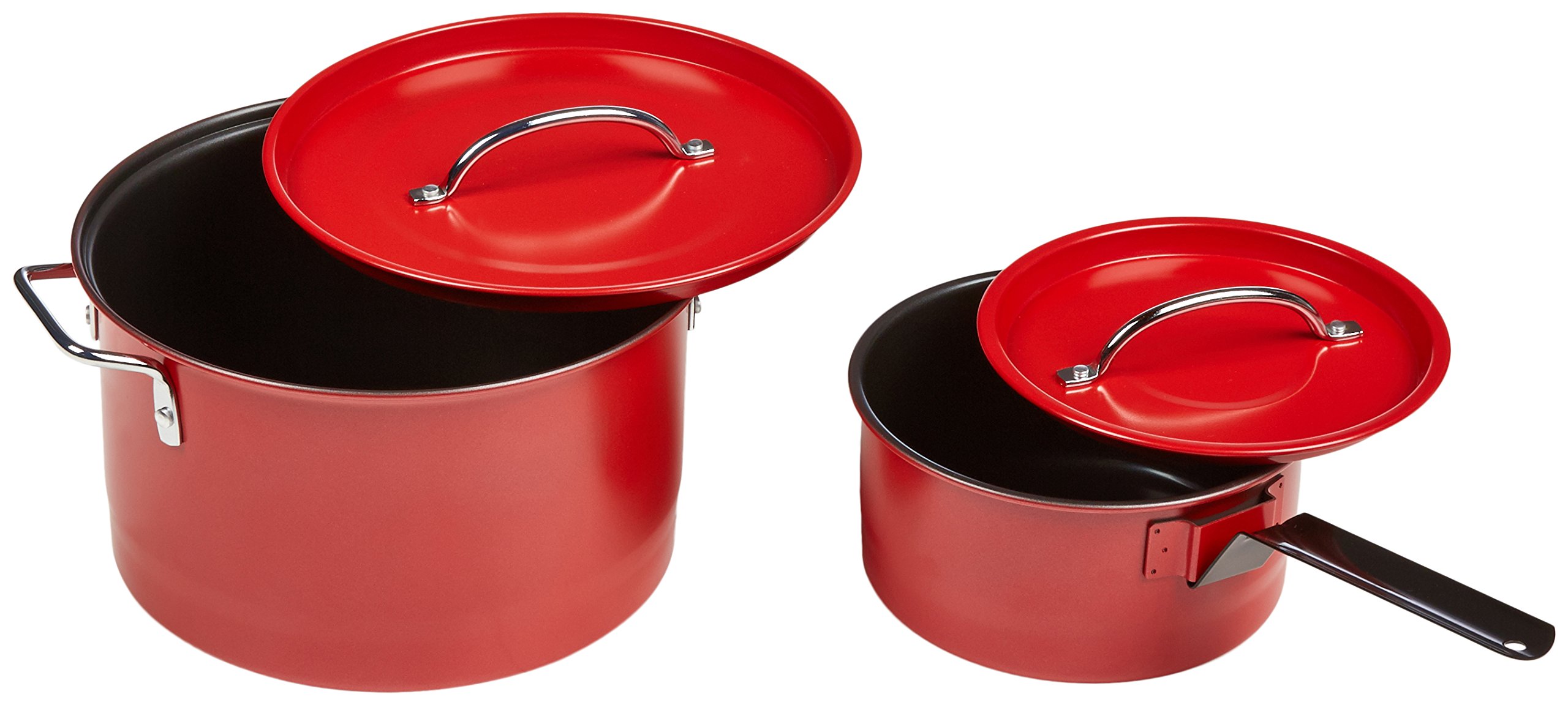 Coleman 5-Piece Family Cook Set,Red, 5 Piece