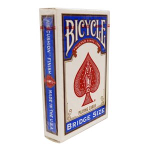 bicycle bridge size playing cards (colors may vary)