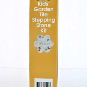 Milestones Kids Garden Tile Stepping Stone Kit, Multi-Color