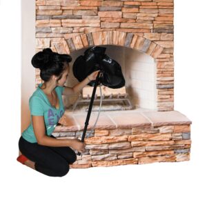 Round Fireplace Draft Stopper