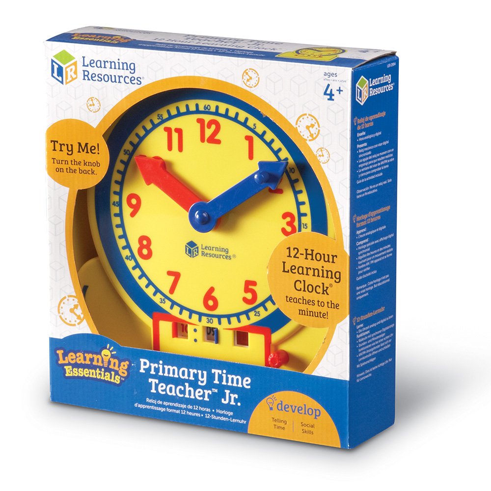 Learning Resources (LER2994) Primary Time Teacher Jr. 12 Hour