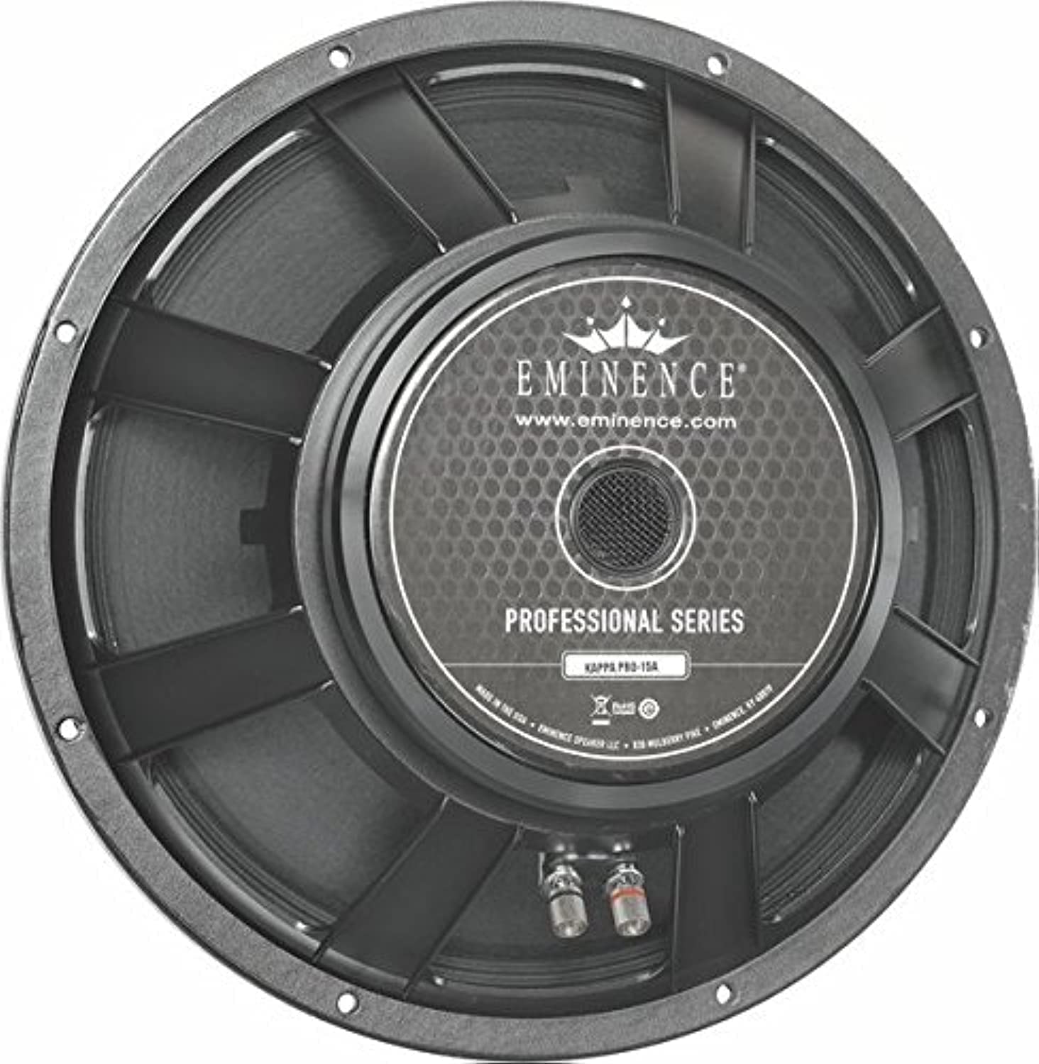 Eminence Professional Series Kappa Pro 15A 15" Pro Audio Speaker, 500 Watts at 8 Ohms