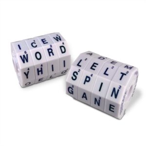 The Original Word Spin Handheld Magnetic Word Game Travel Edition with Storage Pouch