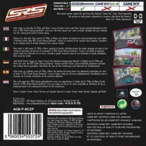 SRS RACING - Game Boy Advance