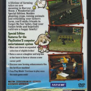 Harvest Moon A Wonderful Life Special Edition - PlayStation 2