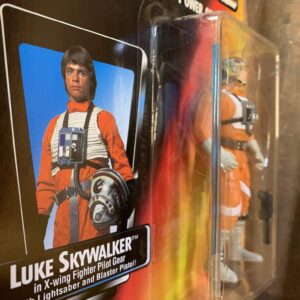 Hasbro Star Wars Power of The Force POTF2 Luke Skywalker Action Figure [X-Wing Pilot]