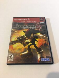 shadow the hedgehog - playstation 2