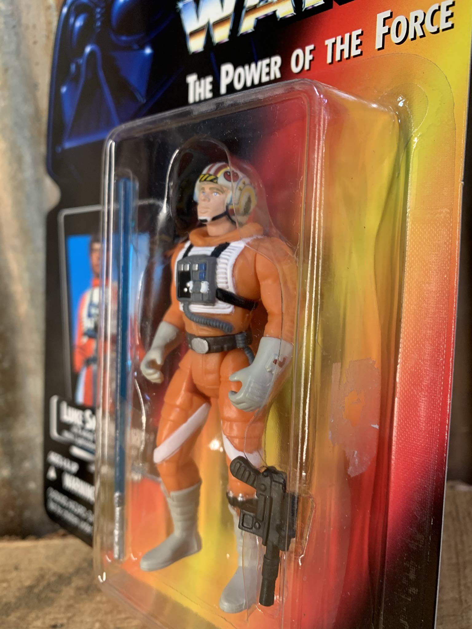 Hasbro Star Wars Power of The Force POTF2 Luke Skywalker Action Figure [X-Wing Pilot]