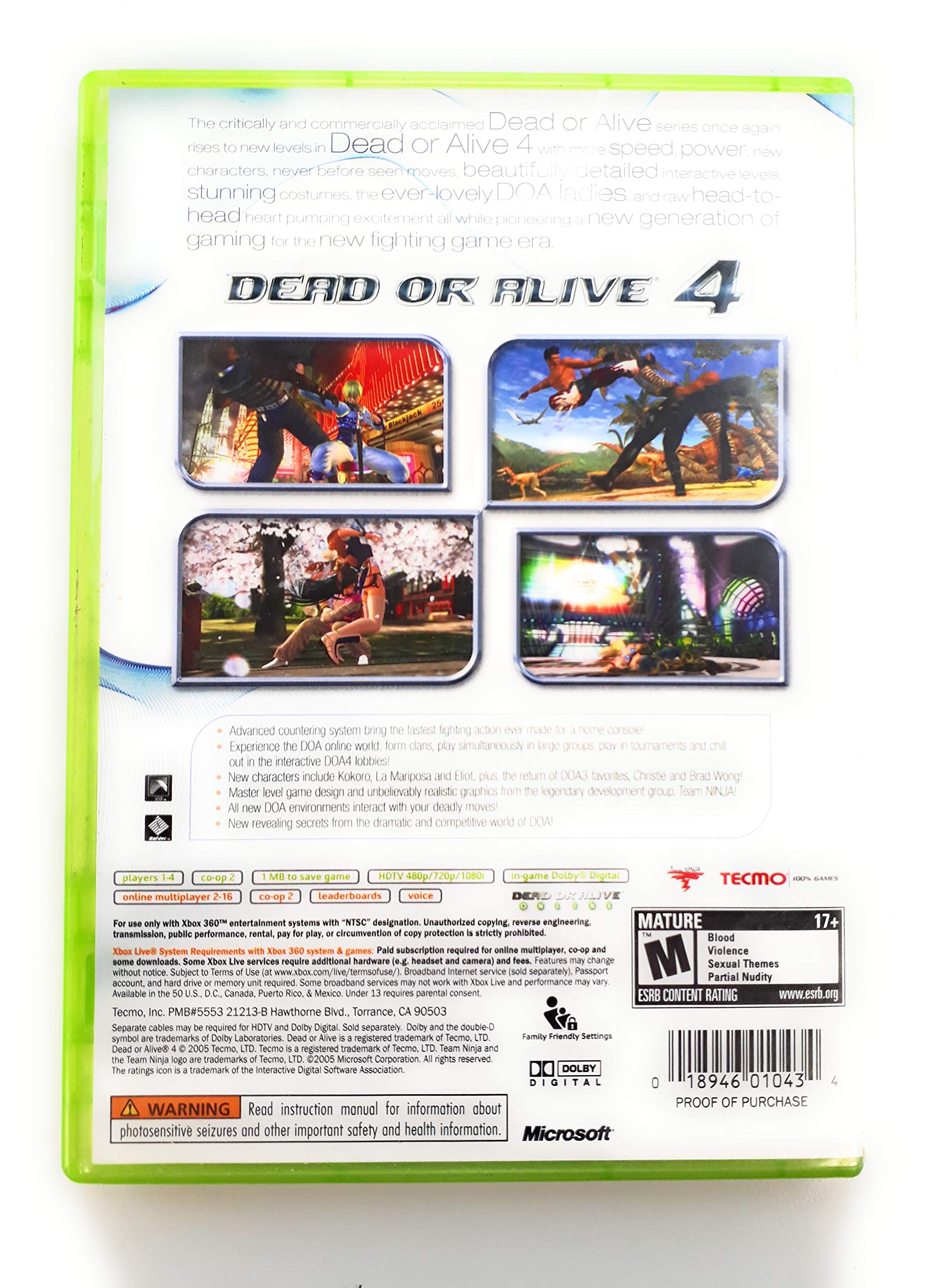 Dead or Alive 4