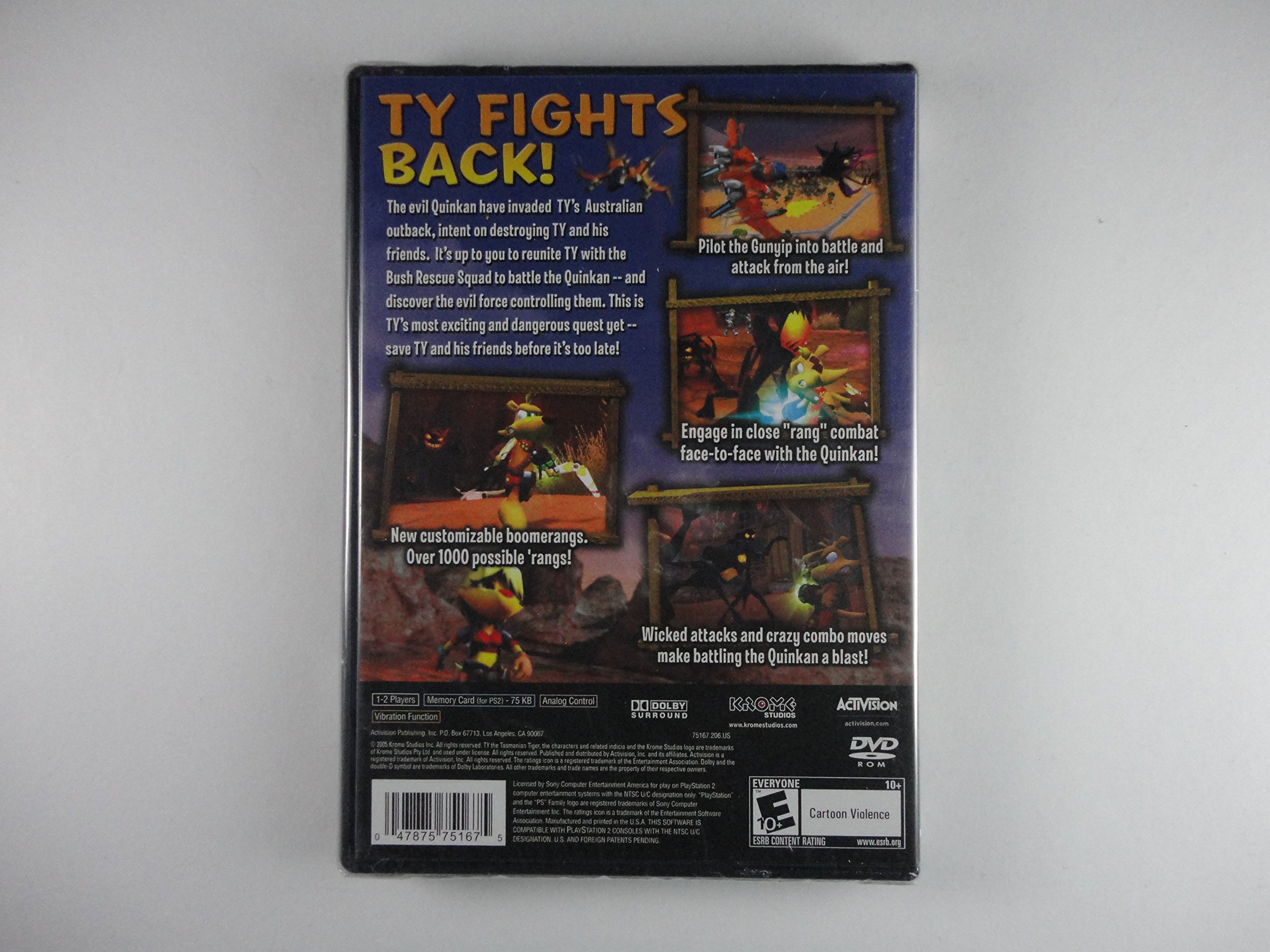 TY3 Tasmanian Tour: Night of the Quinkan for PlayStation 2