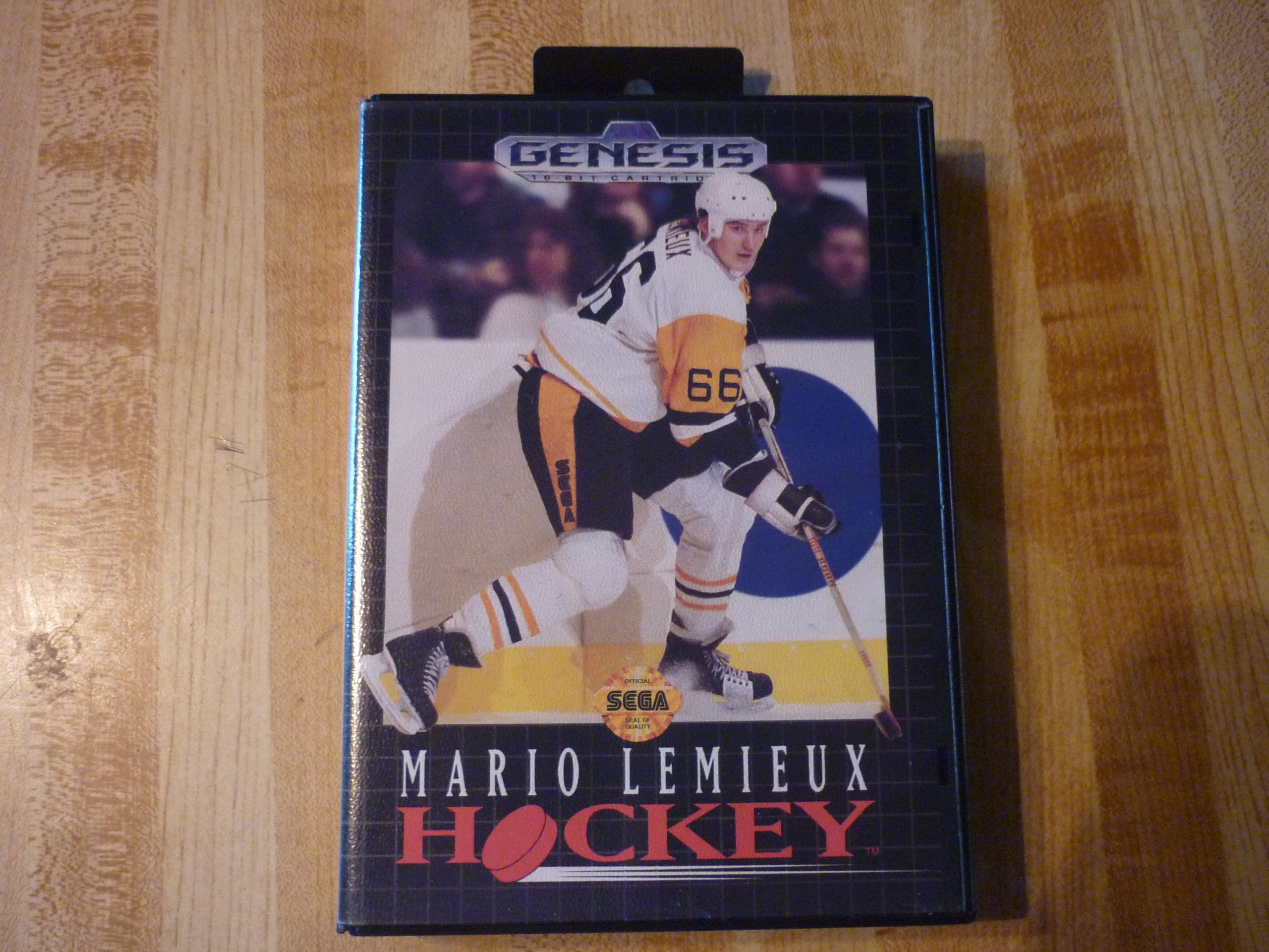 Mario Lemieux Hockey (Sega Genesis)