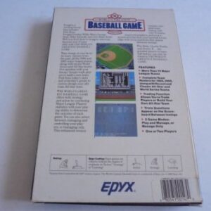 The World's Greatest Baseball Game - Commodore 64