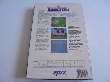 The World's Greatest Baseball Game - Commodore 64