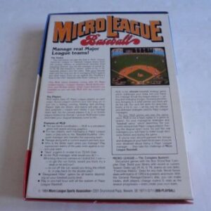 Microleague Baseball - Commodore 64