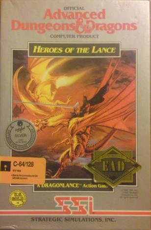 Heroes of the Lance - Commodore 64