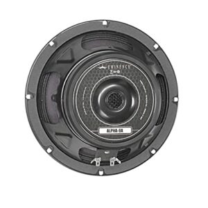 Eminence American Standard Alpha-8A 8" Pro Audio Speaker, 125 Watts at 8 Ohms, Black