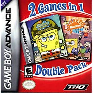 2 games in 1 double pack -- spongebob squarepants: battle for bikini bottom & nicktoons: freeze frame frenzy