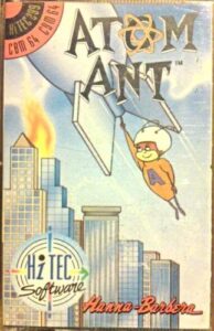 atom ant: up and atom - commodore 64