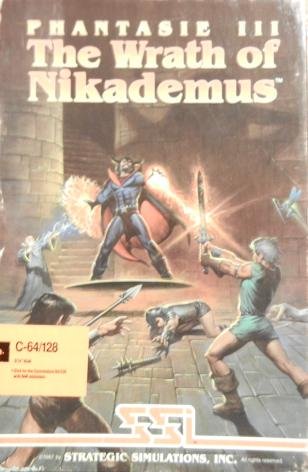 Phantasie III: The Wrath of Nikademus - Commodore 64