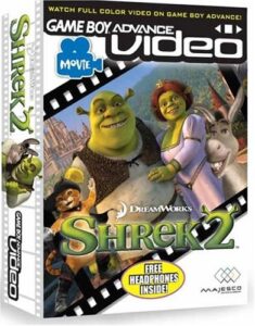 shrek 2 game boy advance video movie