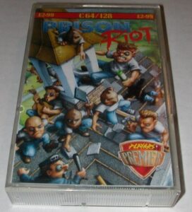 prison riot - commodore 64