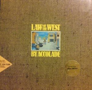 law of the west - commodore 64