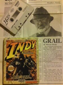 indiana jones and the last crusade - commodore 64