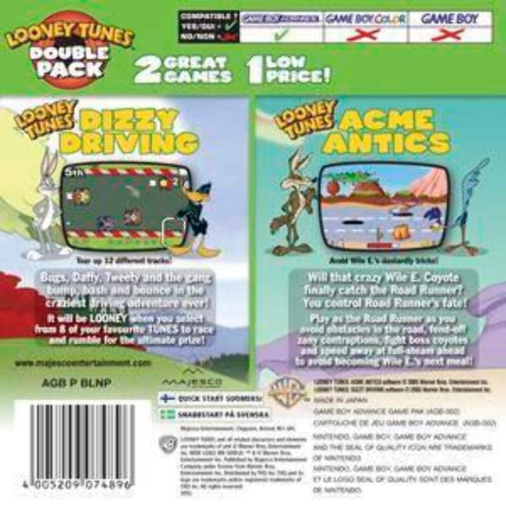 Looney Tunes Dual Pack - Game Boy Advance