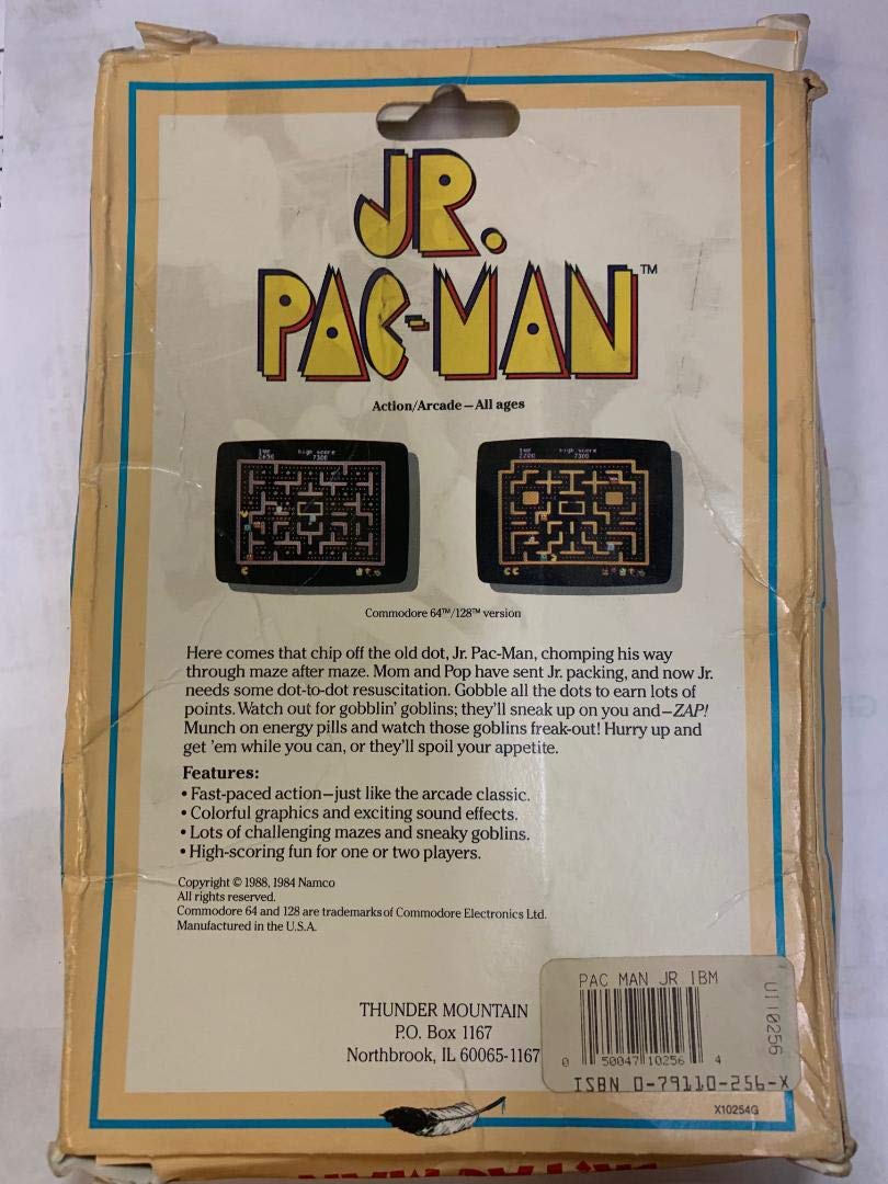 Jr. Pac-Man - Commodore 64