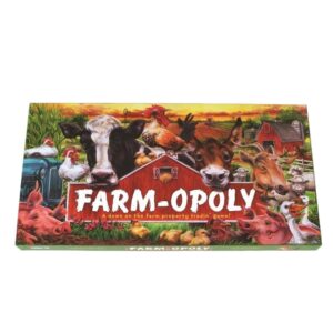 late for the sky farm-opoly 15.38 x 10.63 x 2.06 inches