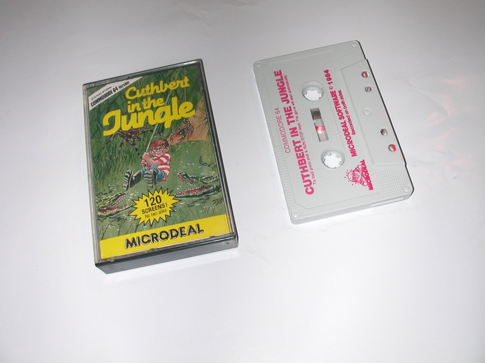 Cuthbert in the Jungle - Commodore 64