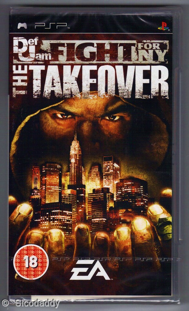 Def Jam Fight For NY The Takeover - Sony PSP